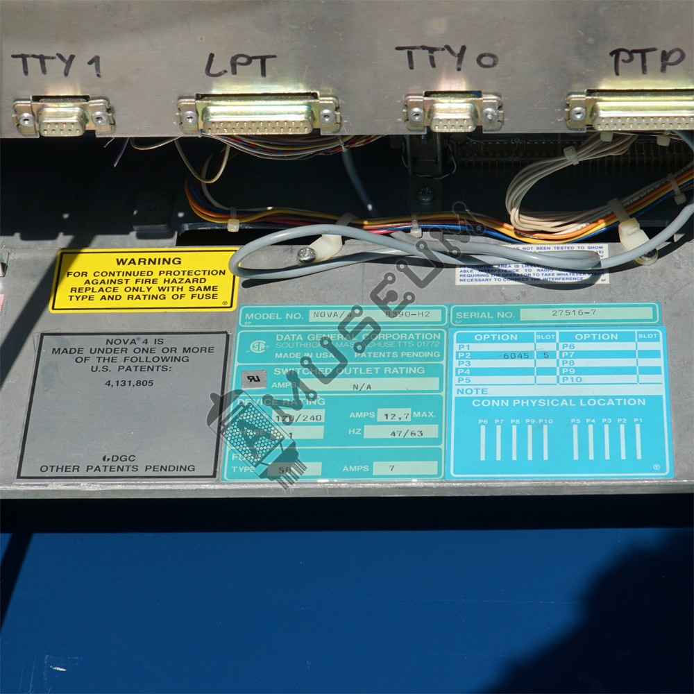 Каталог - DATA GENERAL NOVA/4 - A.Museum